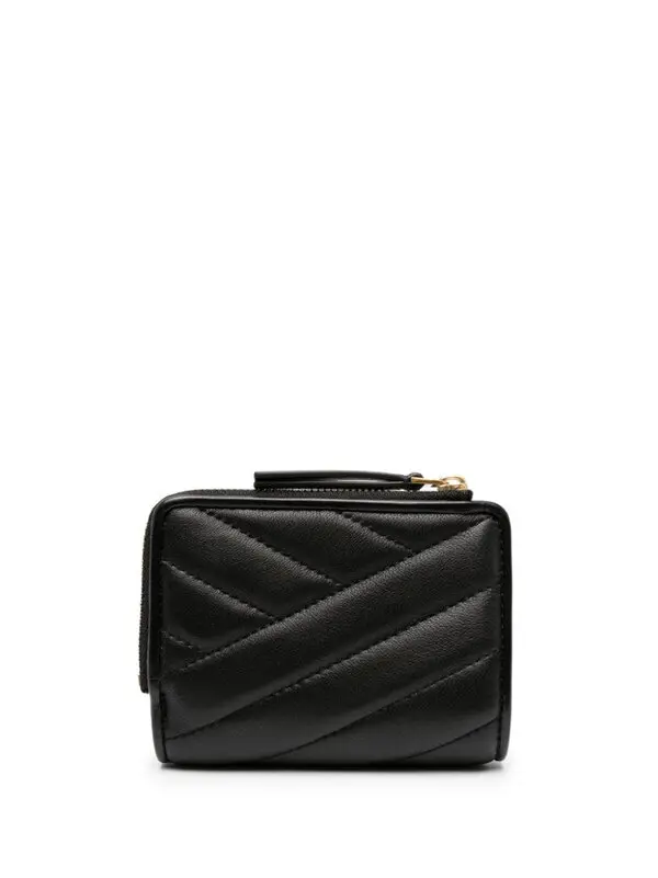 Tory Burch Kira Chevron Bi-fold Wallet - Black