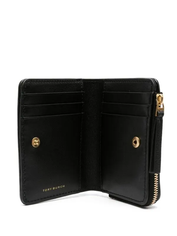 Tory Burch Kira Chevron Bi-fold Wallet - Black