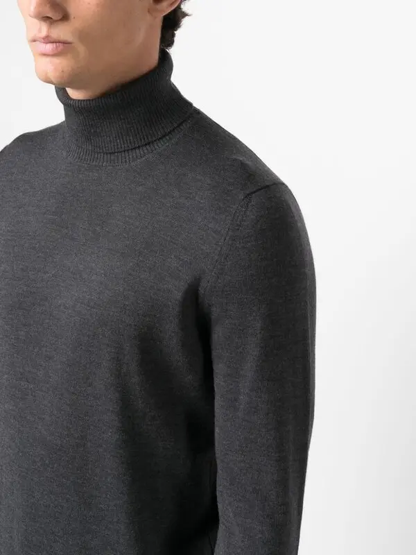 FAY Roll-neck Wool Jumper