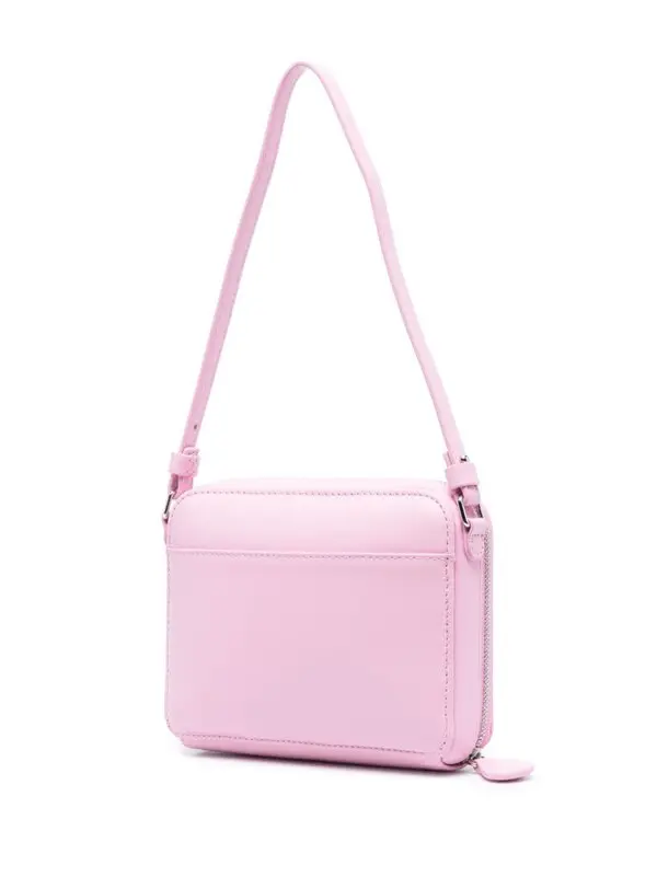COURREGES Cloud Leather Shoulder Bag - Pink