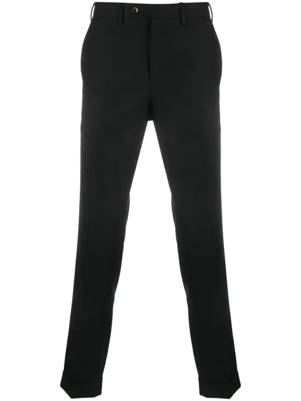 PT TORINO Tailored Mid-rise Trousers