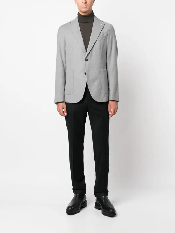 PT TORINO Tailored Mid-rise Trousers