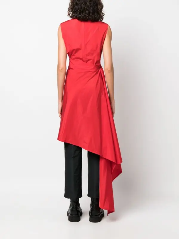 Sofie D'hoore Detachable Panel Sleeveless Blouse