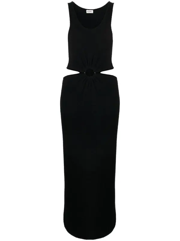Nanushka Cut-out Terrycloth Dress