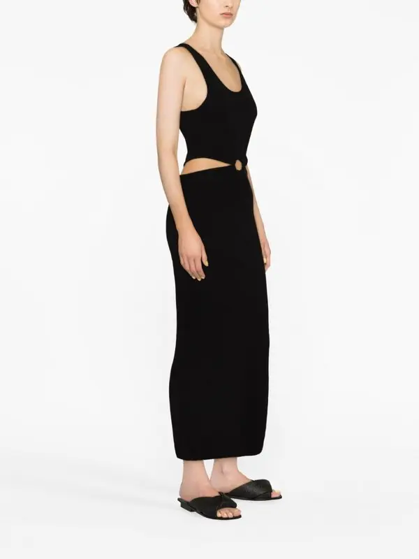 Nanushka Cut-out Terrycloth Dress