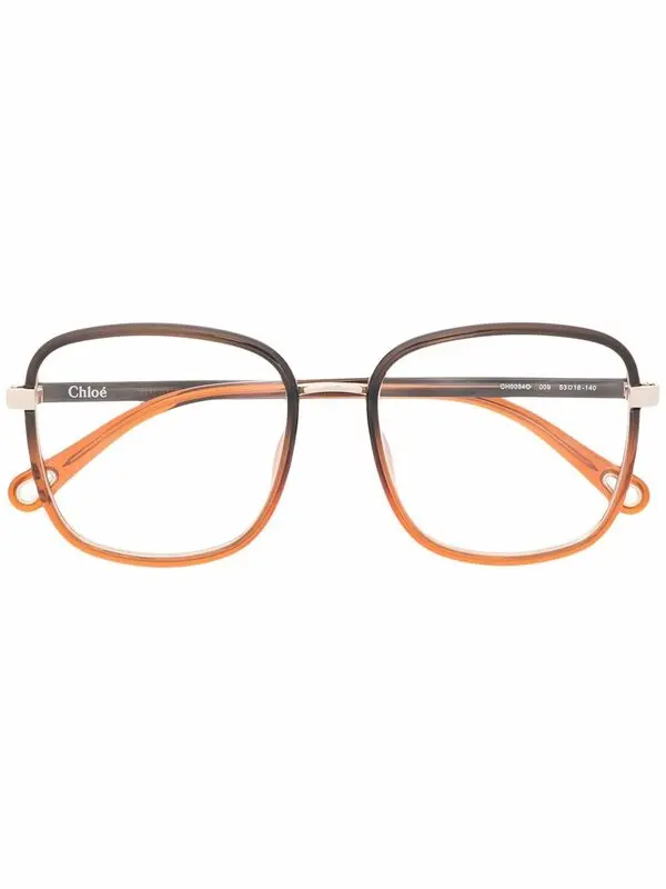 Chloé Oversized-frame Glasses - Brown