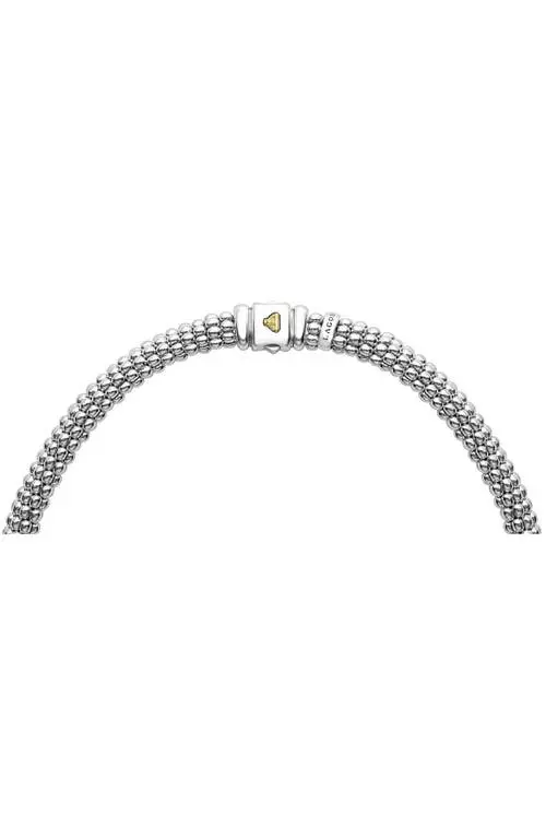 Lagos Embrace Caviar Beaded Collar Necklace