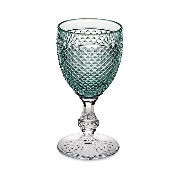 VISTA ALEGRE Bicos Bicolor Goblet With Mint Top, Set Of 4 - Multi