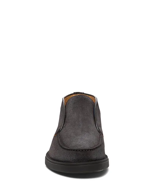 Santoni Detroit Laceless Slip-on Chukka Boots - Grey