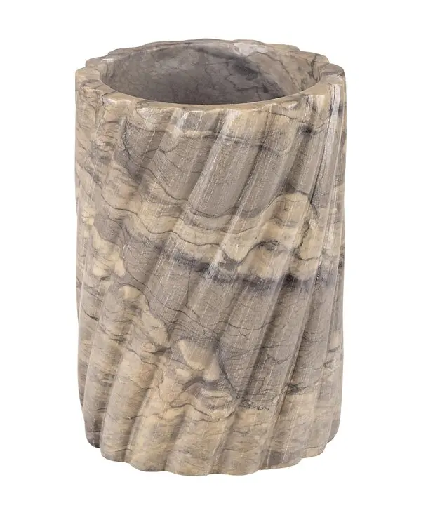 GAURI KOHLI Taraz Marble Wine Cooler - Brown