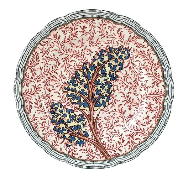 Bernardaud Braquenie Bread & Butter Plate - Multi