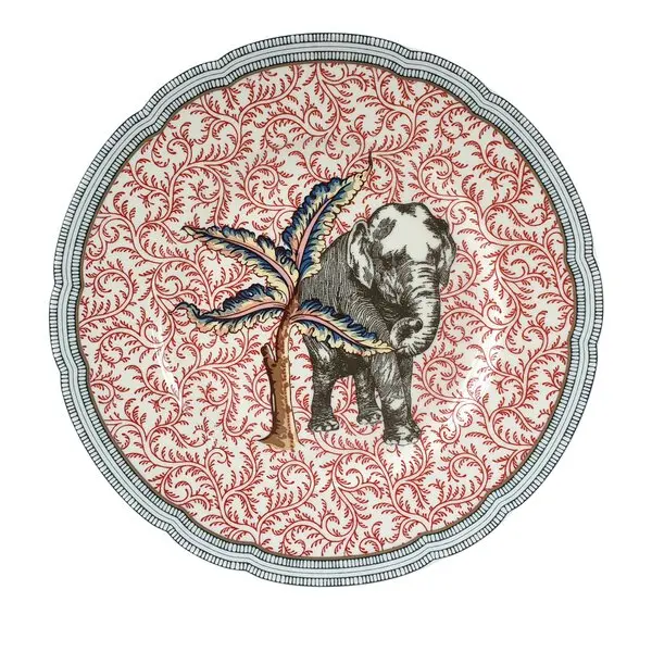 Bernardaud Braquenie Assorted Salad Plates, Set Of 4
