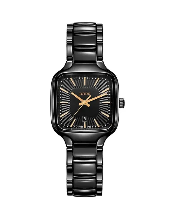 RADO True Square Watch 29mm X 29mm - Black