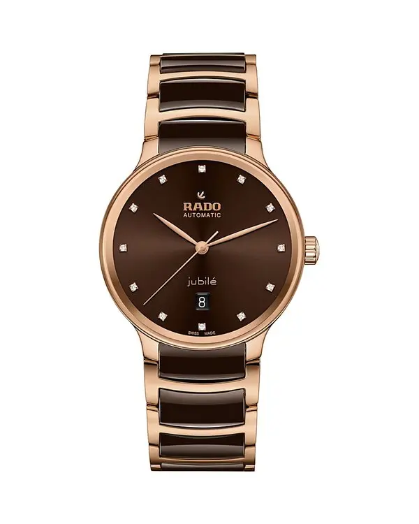 RADO Centrix Automatic Watch, 39.5mm - Brown