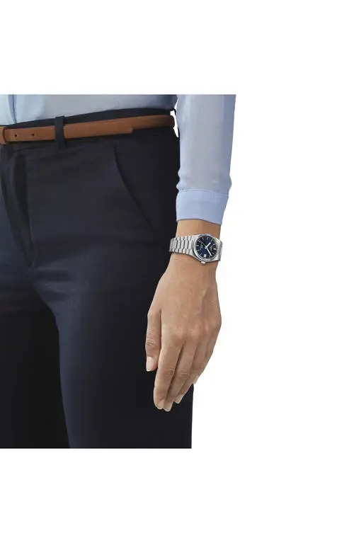 TISSOT Prx Powermatic 80 Bracelet Watch - Silver