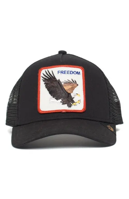 GOORIN BROS The Freedom Eagle Trucker Hat - Black