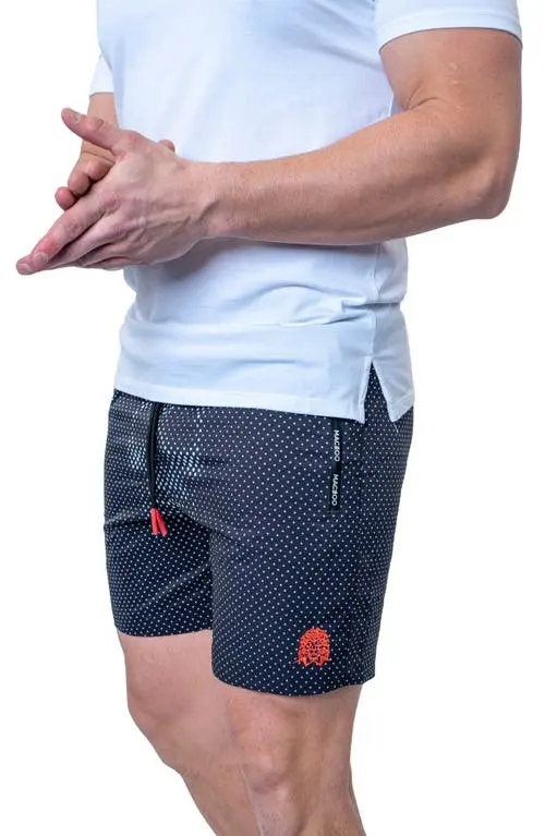 MACEOO Lion Funkyskull Swim Trunks