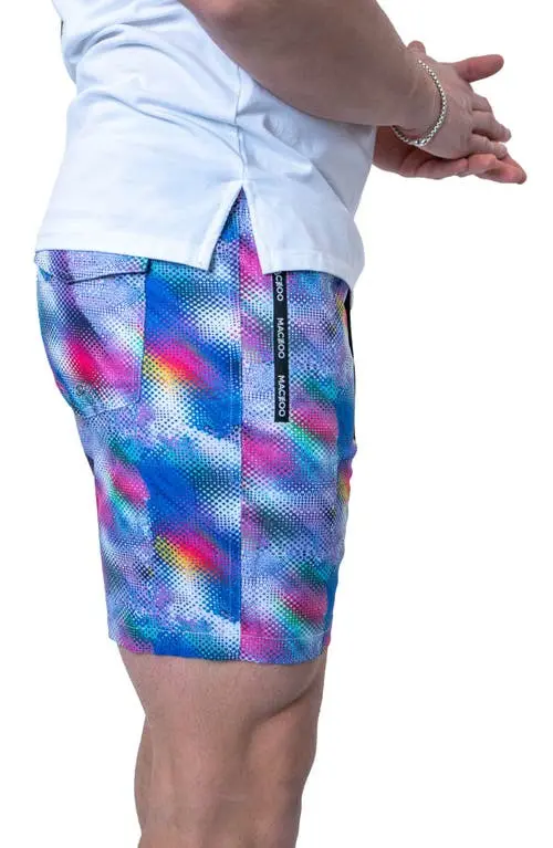 MACEOO Swim Lion Haze Multi Swim Trunks