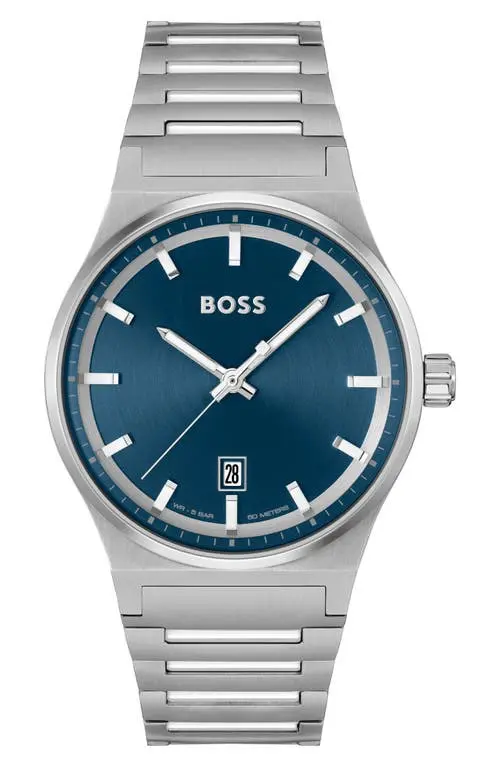 BOSS Candor Bracelet Watch - Blue
