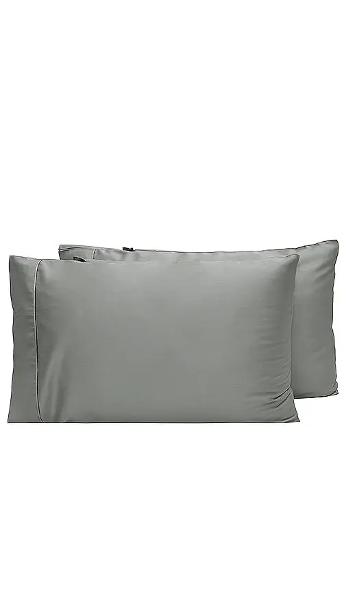 ETTITUDE King Signature Sateen Pillowcase Set - Sage