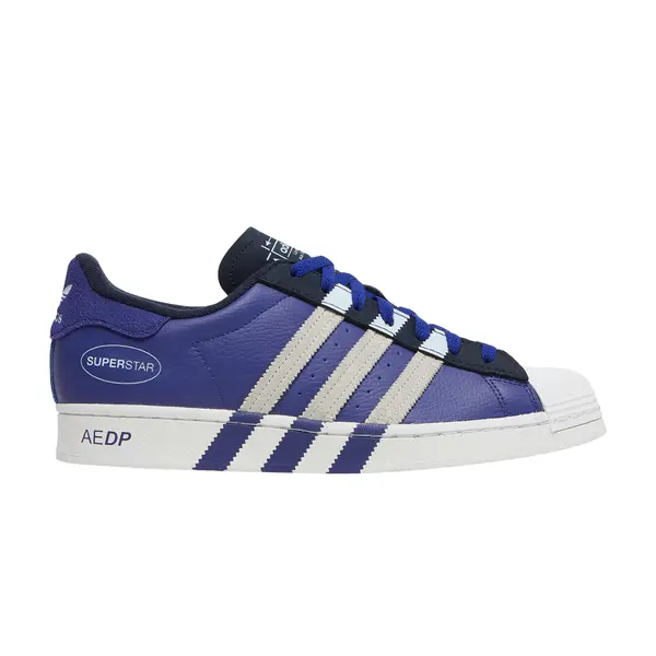 Adidas Superstar Extended Midfoot Stripes Sneakers - Blue
