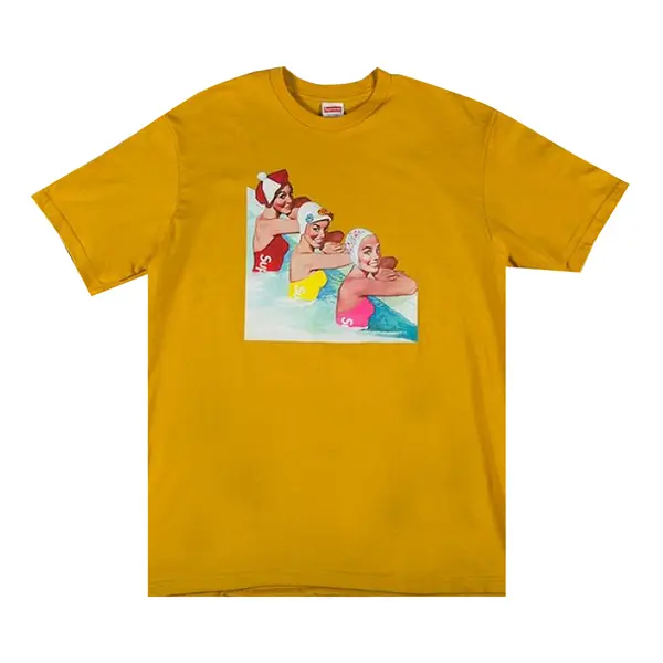 Supreme Swimmers Tee 'mustard - Yellow