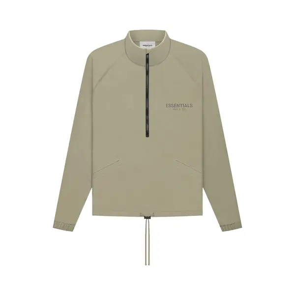 Fear Of God Half Zip Track Jacket - Green