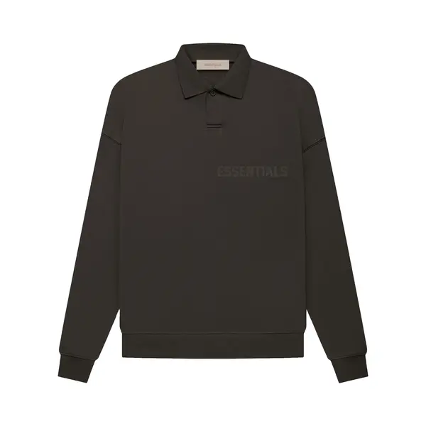 Fear Of God Long-sleeve Polo - Black