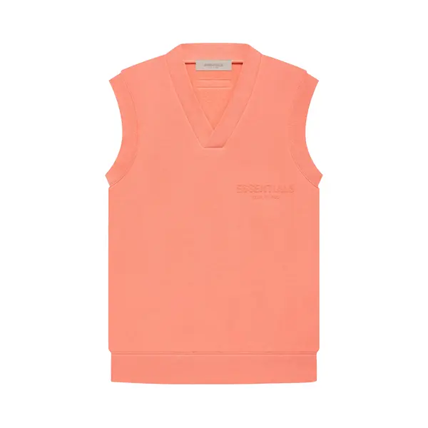 Fear Of God V-neck Vest - Orange