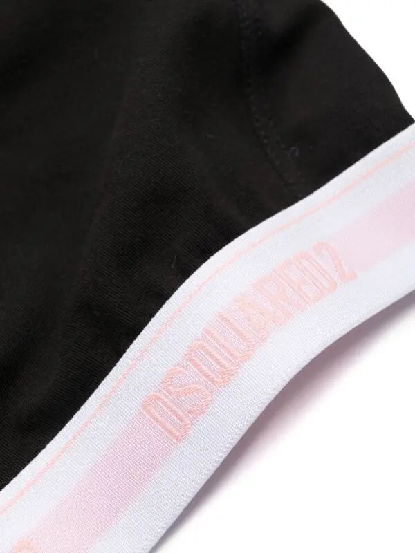 Dsquared2 Logo-waistband Sports Bra