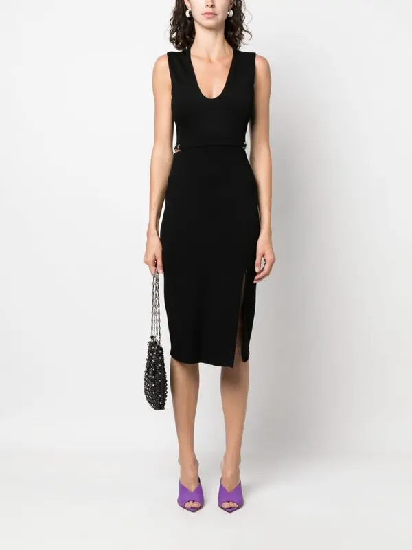 Patrizia Pepe Ring-detailed Midi Dress