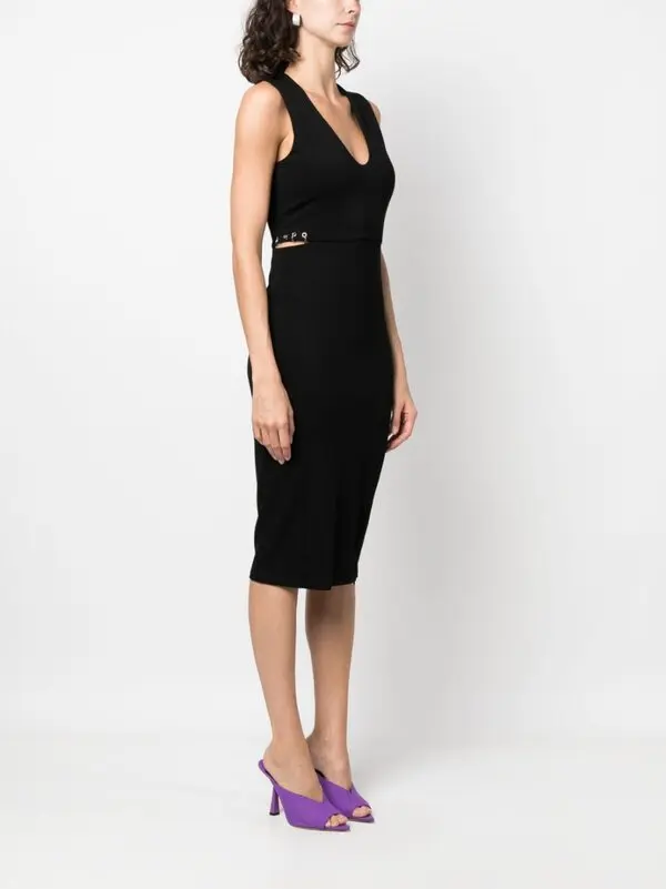 Patrizia Pepe Ring-detailed Midi Dress