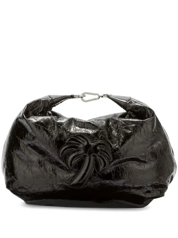 Palm Angels Palm Motif Leather Handheld Bag