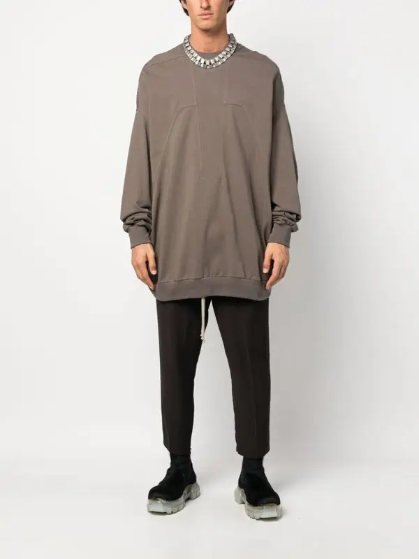 Rick Owens Splintered Peter Organic Cotton Jumper