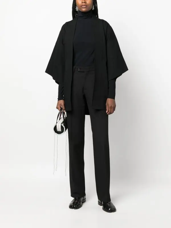 MAISON MARGIELA Straight-leg Tailored Trousers With Signature Numbers Motif