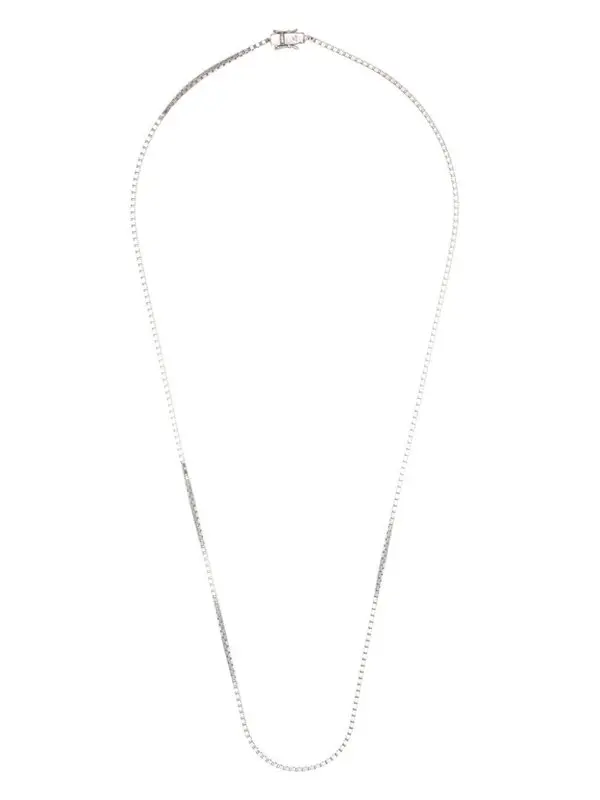 Tom Wood Square Venetian Chain Necklace - Silver