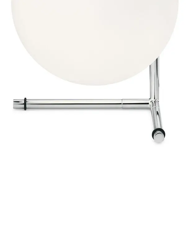 FLOS Ic Lights Table 1 Low Table Lamp - Silver