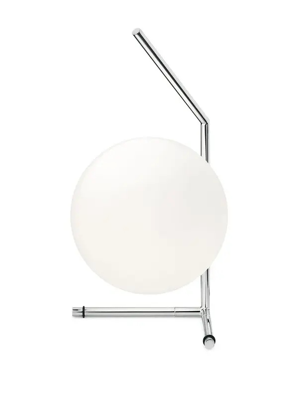 FLOS Ic Lights Table 1 Low Table Lamp - Silver