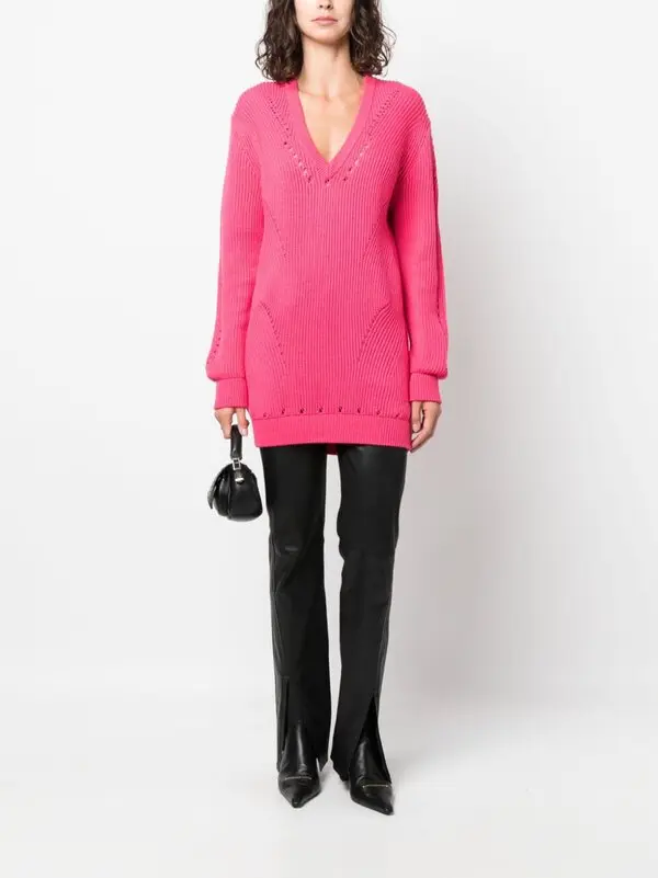 GENNY V-neck Wool Jumper