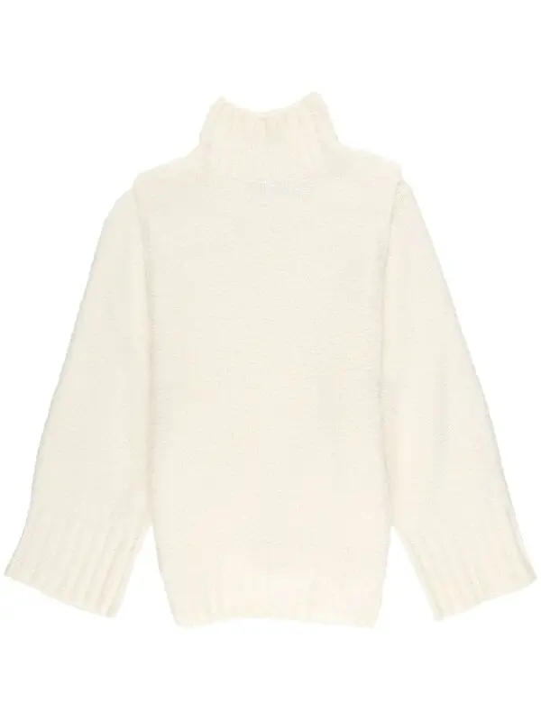 Christopher Esber Escapee Layered High-neck Jumper