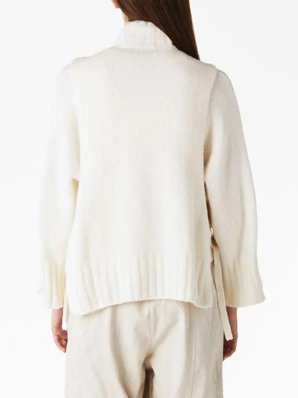 Christopher Esber Escapee Layered High-neck Jumper