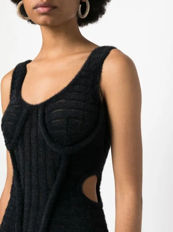 GENNY Cut-out Detail Bodycon Dress