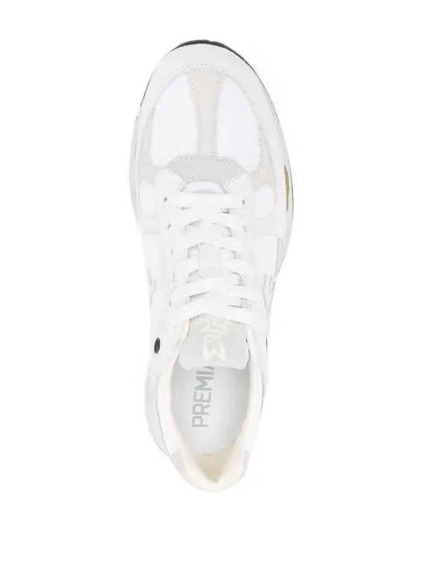 Premiata Mase Panelled Sneakers - Neutrals