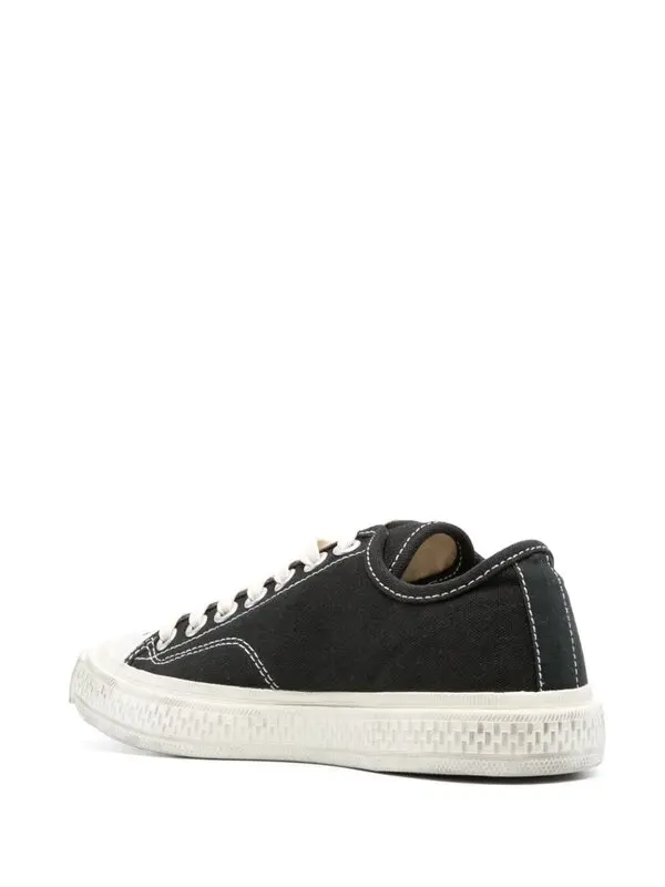 Acne Studios Ballow Tag Distressed-effect Sneakers - Black