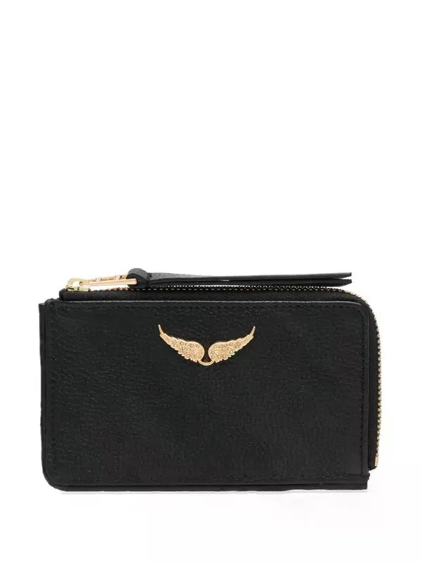 Zadig&Voltaire Zv Zipped Card Holder - Black