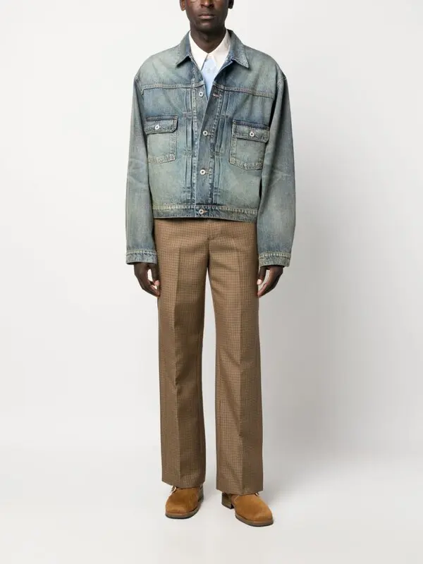 Kenzo Panelled Denim Jacket