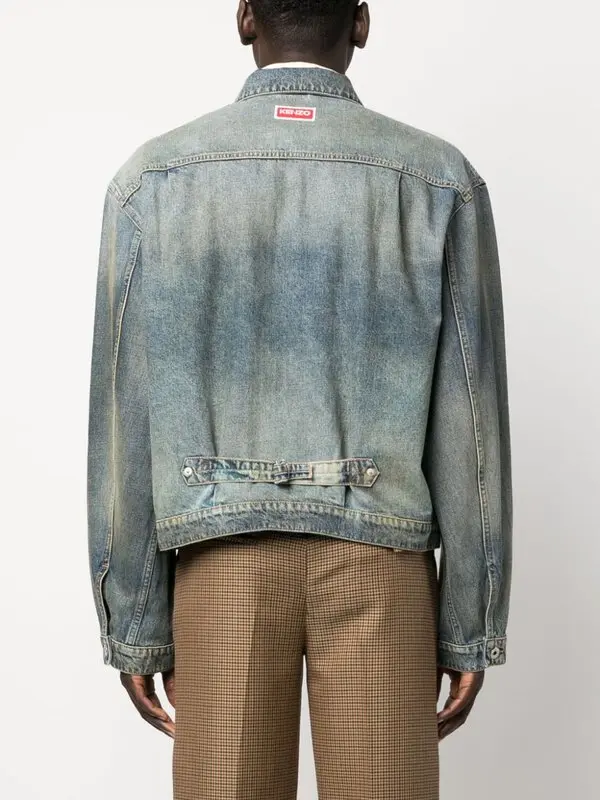 Kenzo Panelled Denim Jacket