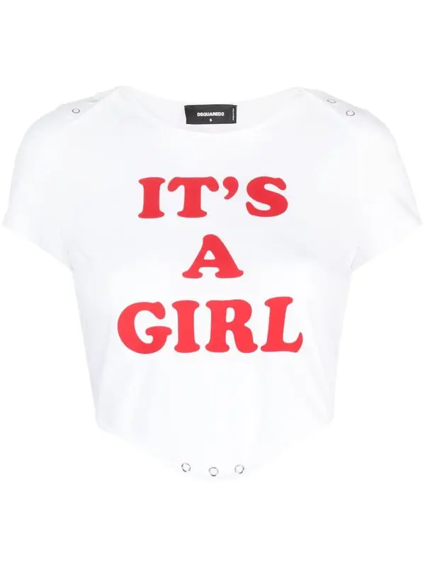 Dsquared2 Slogan-print Cotton T-shirt