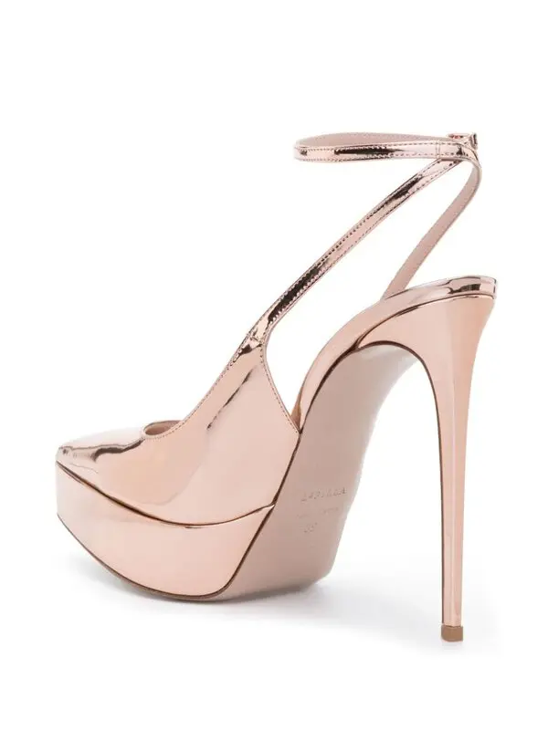 LE SILLA Uma 140mm Slingback Pumps - Pink