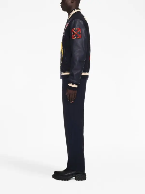 Off-White Moon Phase Bomber Jacket